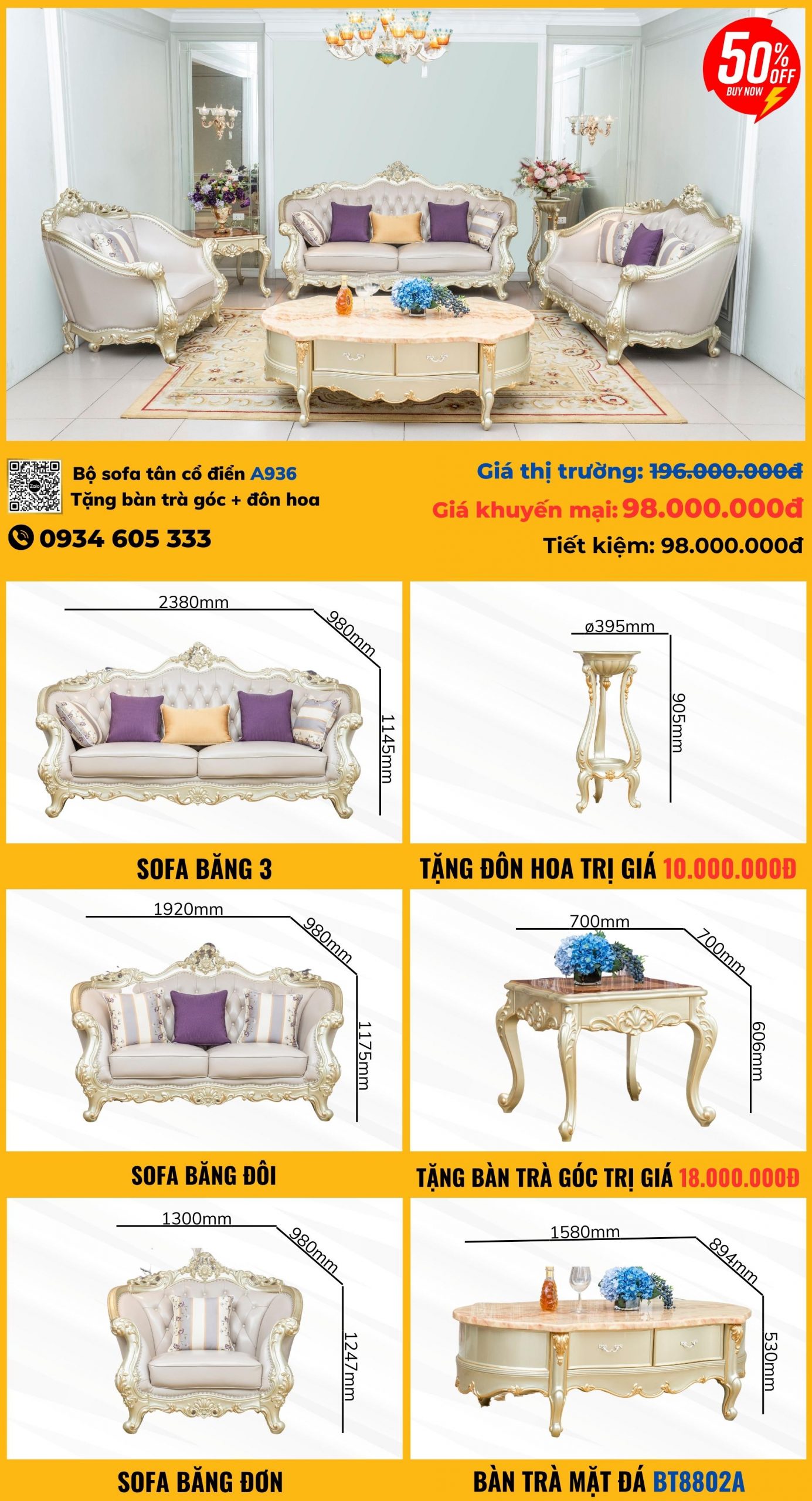 Sofa Da Phòng Khách Cao Cấp - Nhập Khẩu. Nhiều mẫu -50%