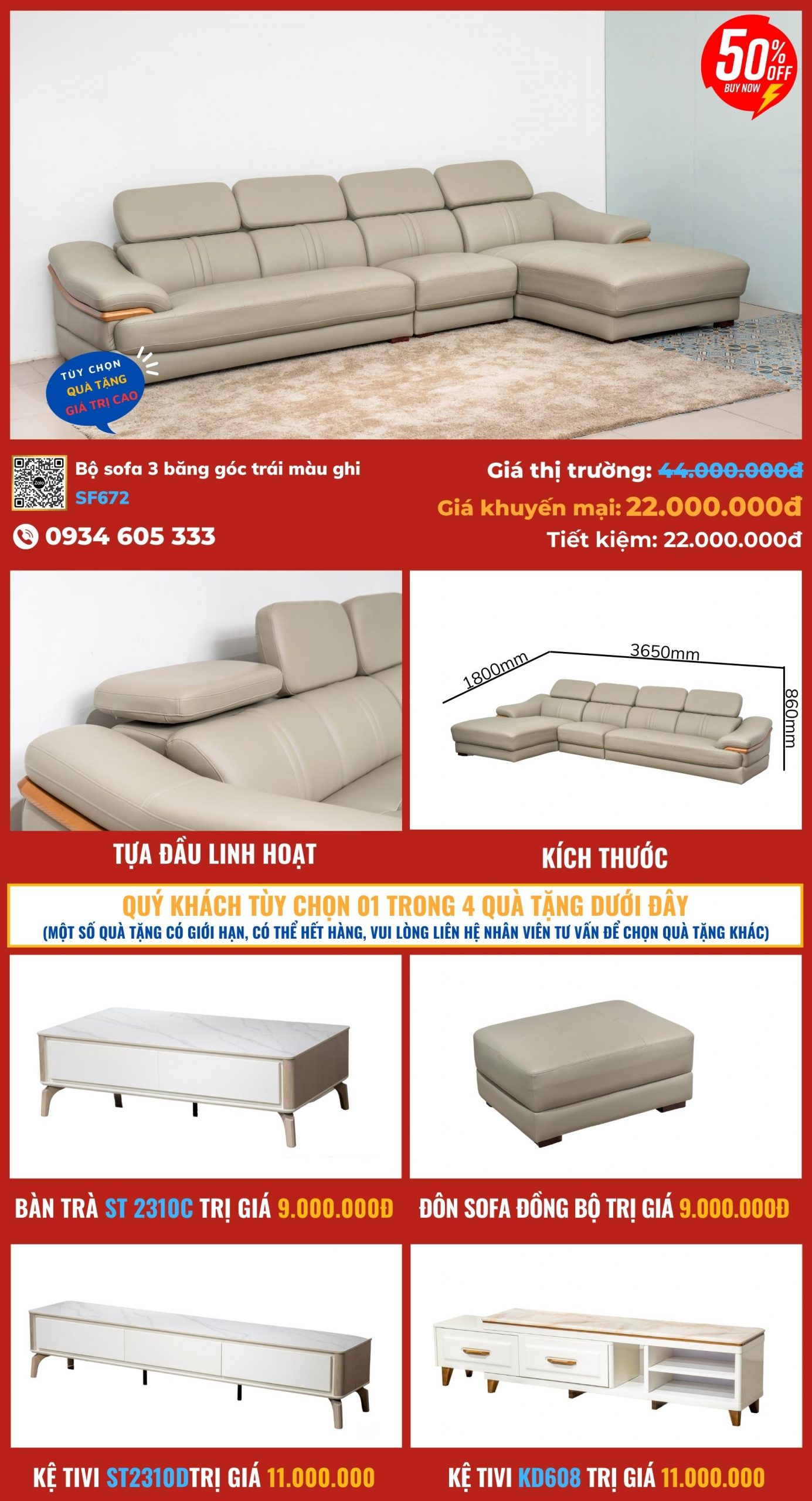 Sofa Da Phòng Khách Cao Cấp - Nhập Khẩu. Nhiều mẫu -50%
