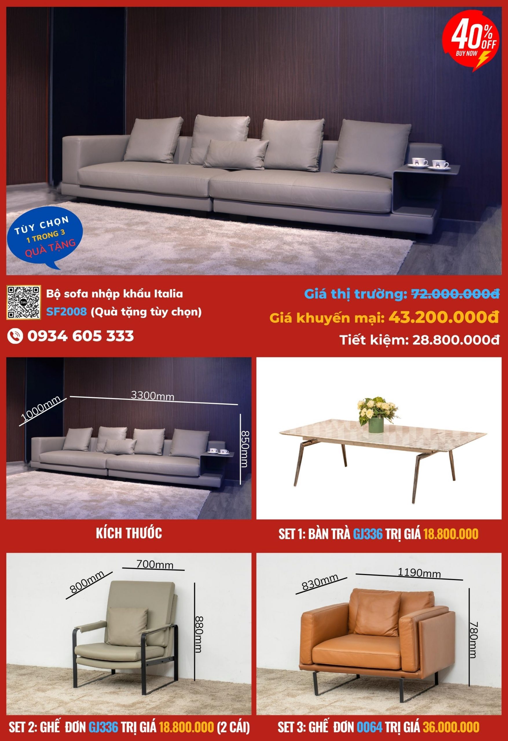Sofa Da Phòng Khách Cao Cấp - Nhập Khẩu. Nhiều mẫu -50%